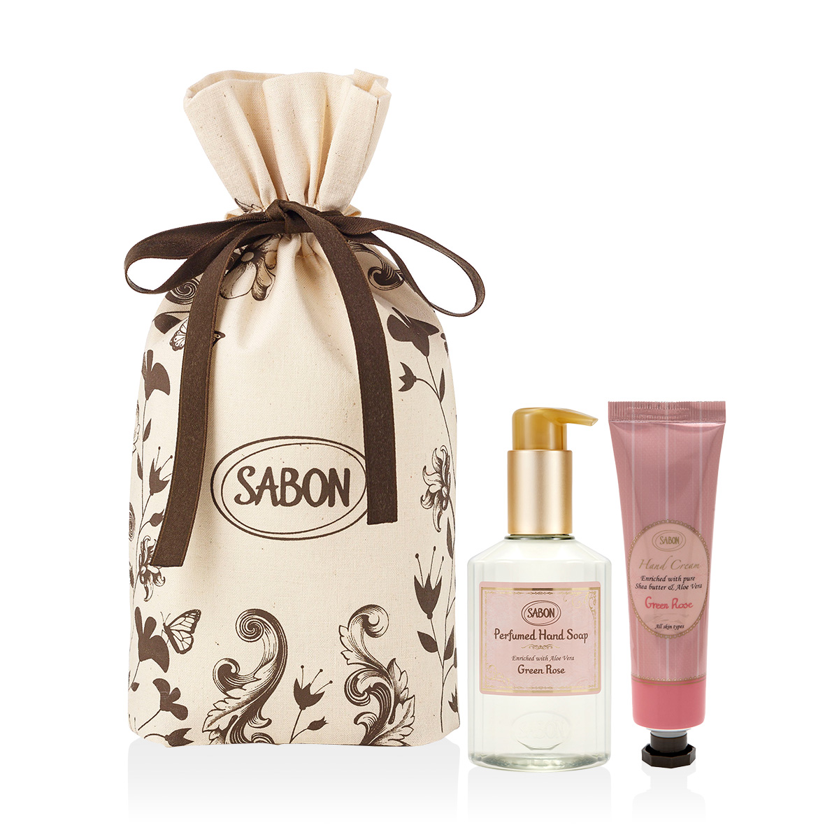 『ハンド スタートセット (グリーン・ローズ)』 | SABON (サボン)