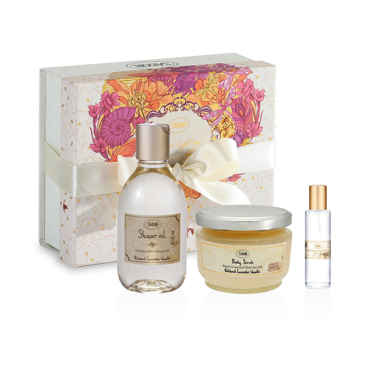 40％割引日本限定 SABON ギフトボックス パチュリラベンダーバニラ オイル/クリーム ボディケア-OTA.ON.ARENA.NE.JP